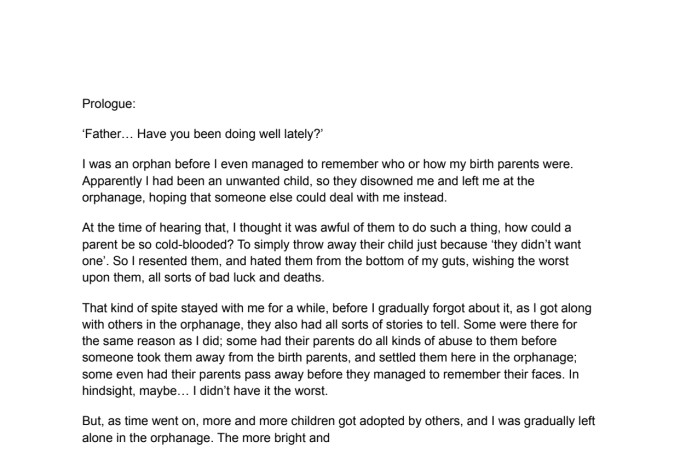 Write an entertaining and interesting story by Azalealism | Fiverr