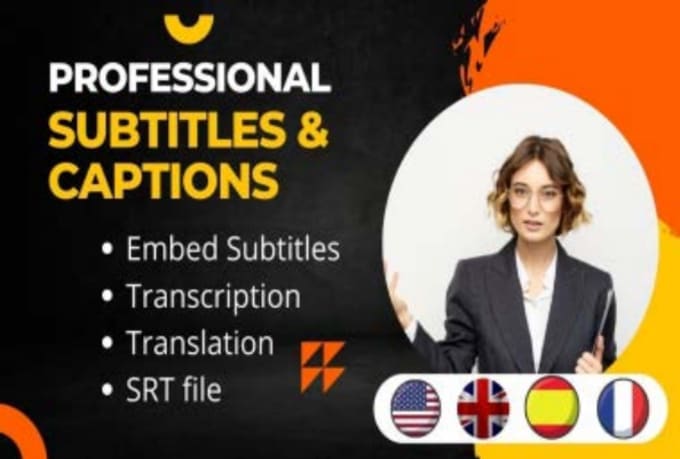 Professionally do transcription or add closed captions for your videos by Kcouper222 | Fiverr