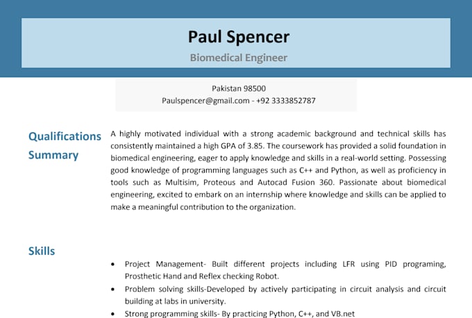 Create a winning cv and resume that lands you your dream job by ...