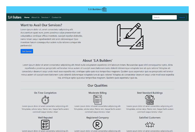 Resolve bugs in html, css, javascript, and bootstrap by Muzair237 | Fiverr