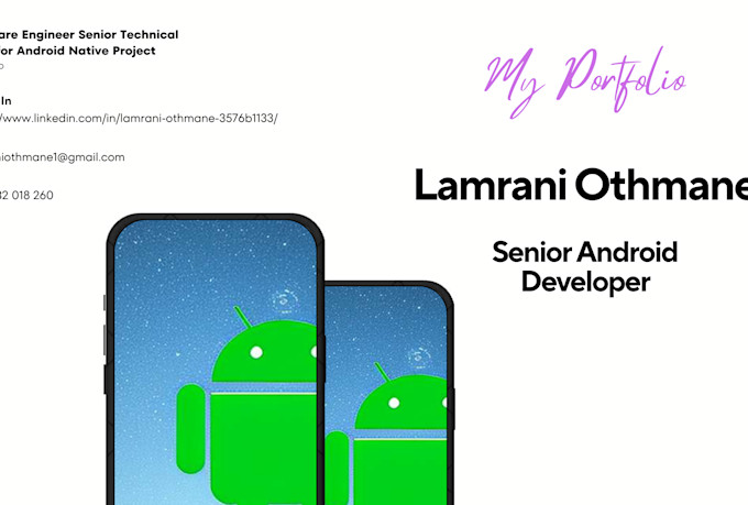 Fix your android app bugs and errors by a senior developer by Lamrani ... Fix your android app bugs and errors by a senior developer by Lamrani ...