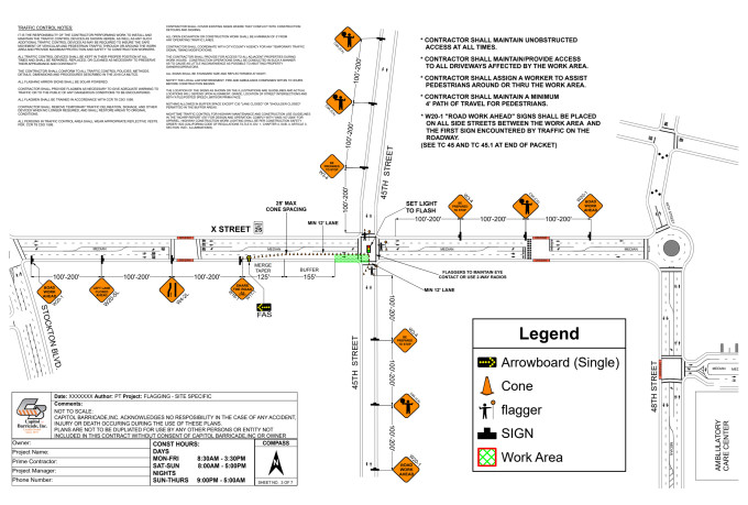 Design temporary traffic control plans by Muluong | Fiverr