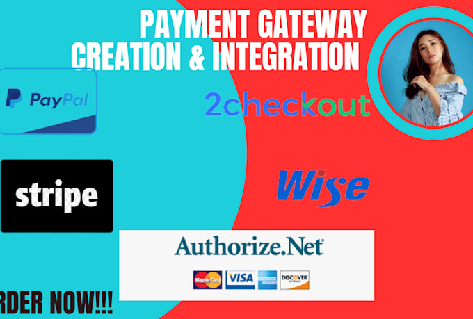 Create and integrate stripe square paypal wise shopify payment to your ...