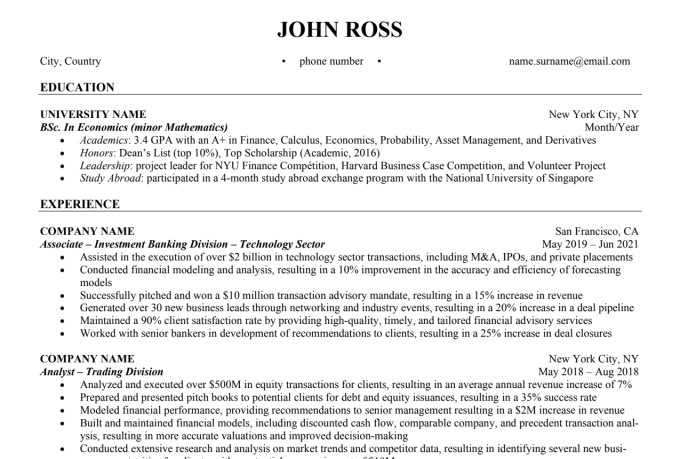 Write A Tech, Software Engineer, Data Science Resume To Impress Faangs