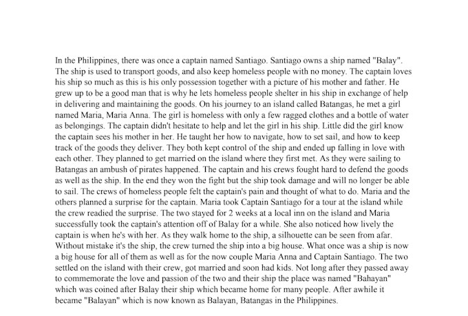 Create a lore for your own character by Crafty_niena | Fiverr