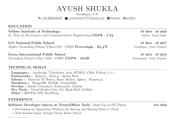 Build your full stack website around mern stack by Ayushshukla7 | Fiverr