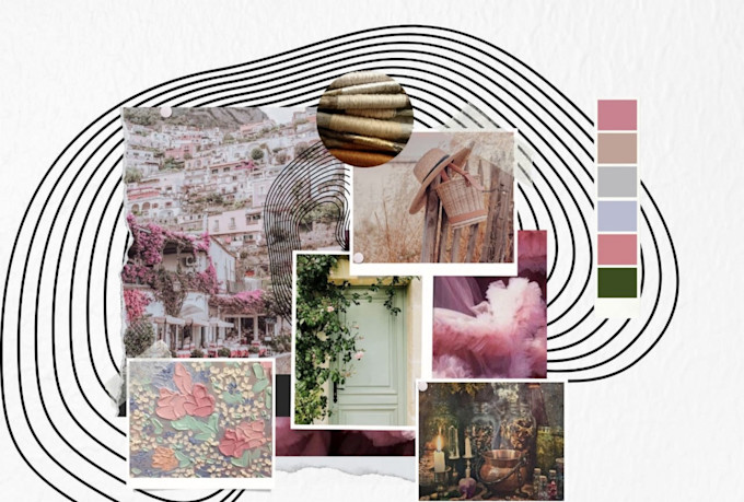 Invent creative boards for design inspiration by Fatimanauman810 | Fiverr