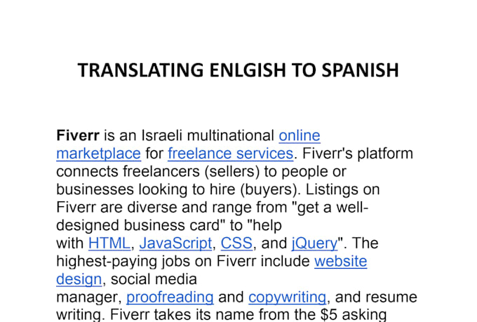 Translating over 6 different languages in the perfect way by ...