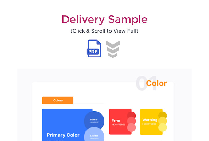 Create style guide, color palette, typography guideline for your ... Create style guide, color palette, typography guideline for your ...