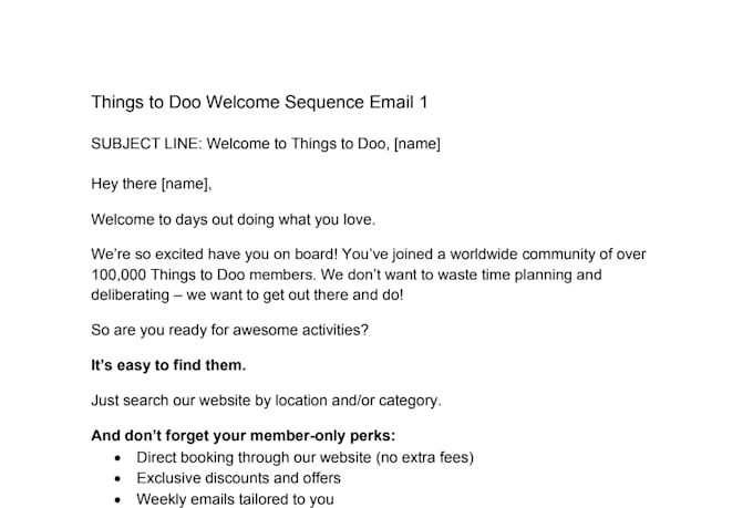 Write an email welcome sequence to nurture new leads by Bryonymussenden ...