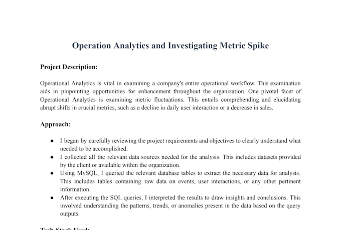 Deliver expert data analysis using sql, r, and ms excel by Anushamishra ...