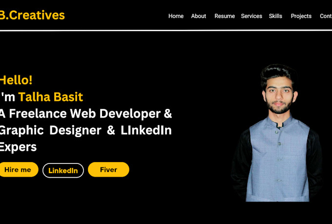 Do Frontend Web Development In Htmlcss Javascript And React Js By Umairhamza4949 Fiverr