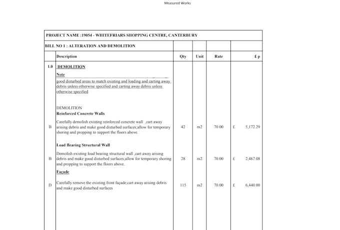 Do quantity takeoff, material takeoff and construction cost estimate by Serem1123 | Fiverr