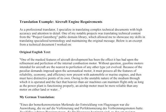 Accurate english to german, german to english translation by ...