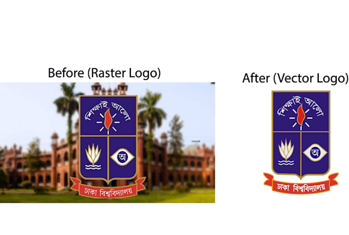 Trace logo from image to vector form in illustrator by Sayem04 | Fiverr