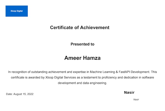 Build machine learning models by Hamza_khoso | Fiverr