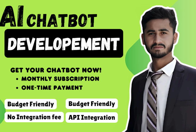 Ai chatbot developmment, custom chatbot, botpress, voiceflow by Xohaib_dev | Fiverr