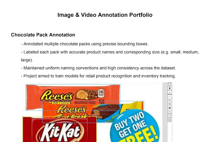 Do bounding boxes, data labeling, tagging and polygon annotation services by Haseebaman404 | Fiverr