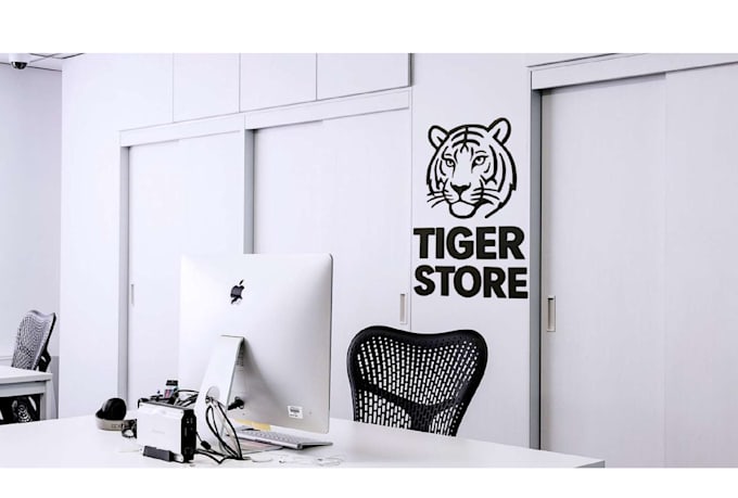 Design zoom and google meet virtual backgrounds with your logo by ...