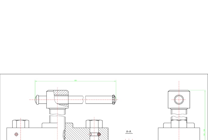 Create professional 2d cad drawings and technical drafts by Mjdrafts | Fiverr
