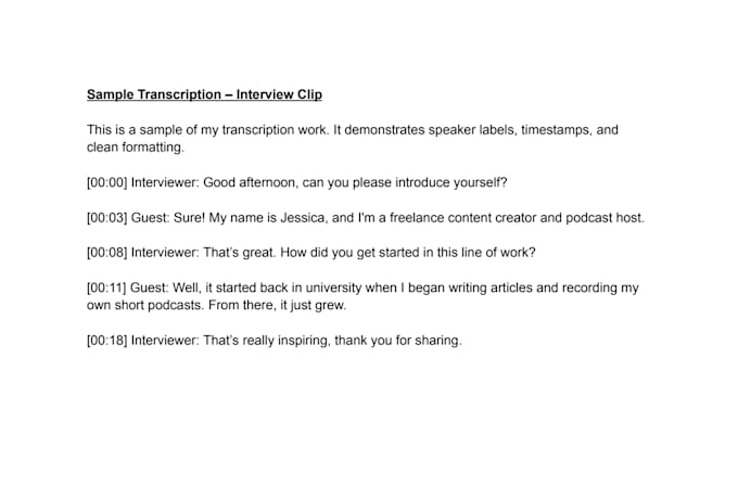 Transcribe your audio or video to text accurately and fast by Scott ...