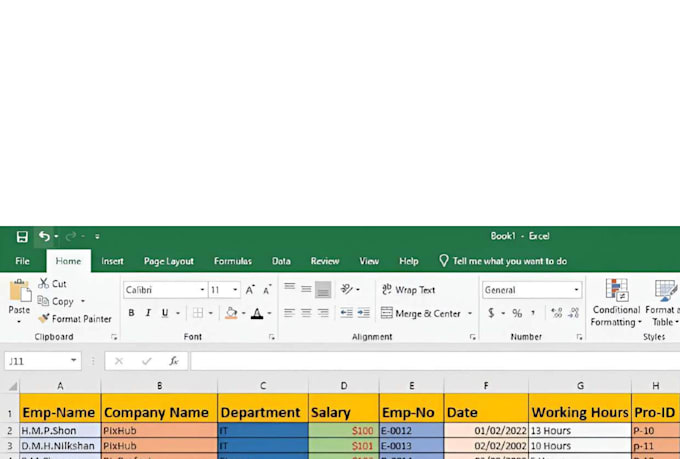 Do excel data entry, typing, and copy paste work by Kahna_mishra | Fiverr