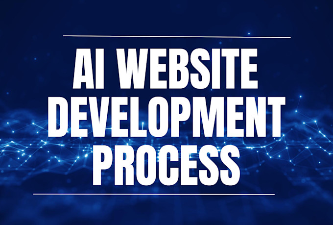 Develop custom ai website design as a full stack web developer using ...
