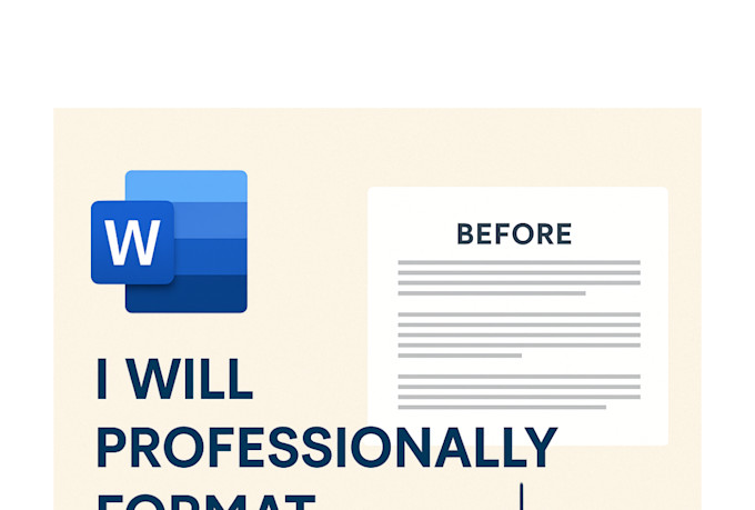 Professionally format word documents, fix layout, and clean structure ...
