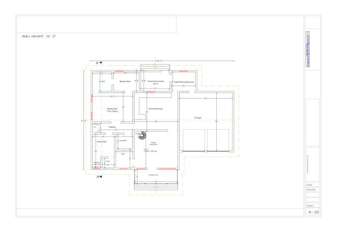 Redraw cad drawing drafting autocad file house plans and site plan by ...