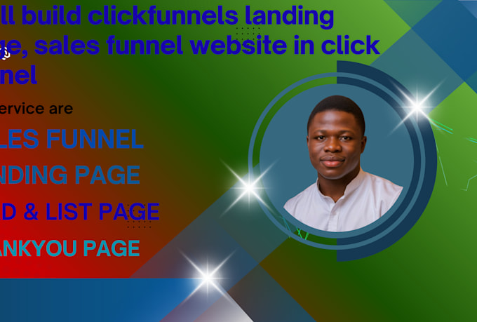 Build click funnels landing page, sales funnel website inclick ...