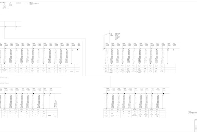 Do line diagram and panel schedule sld by Ambertech79 | Fiverr