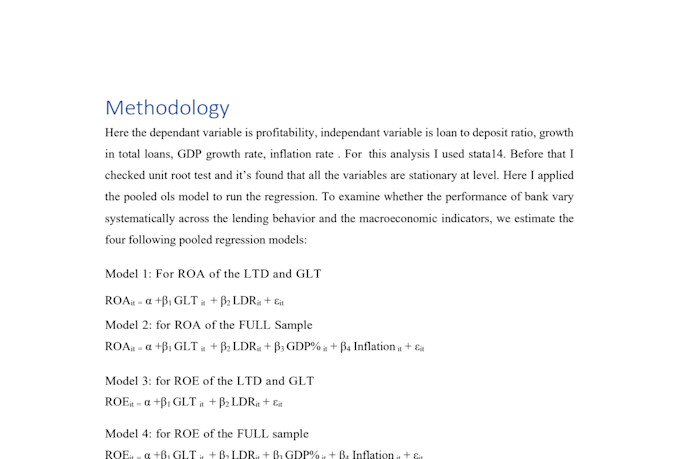 Time series, panel data, multiple regression using stata, spss, and ...