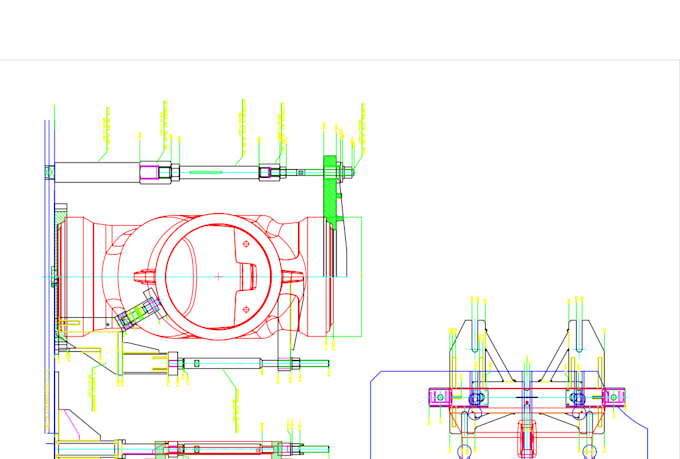 Design 3d and 2d fixture and gauge using creo, solidworks and autocad ...