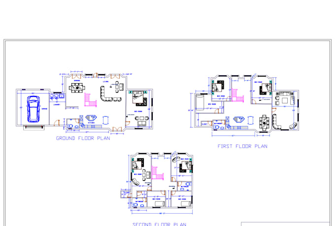 Do autocad 2d draftings and redraw drawings by Sherry_7890 | Fiverr