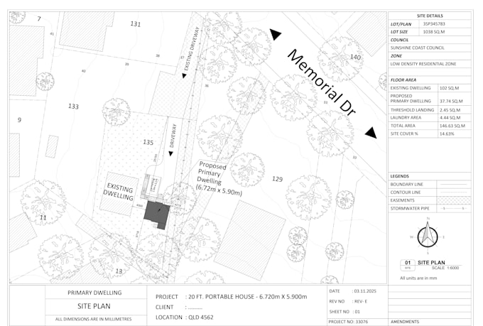 Prepare architectural council approval drawings for australian granny ...