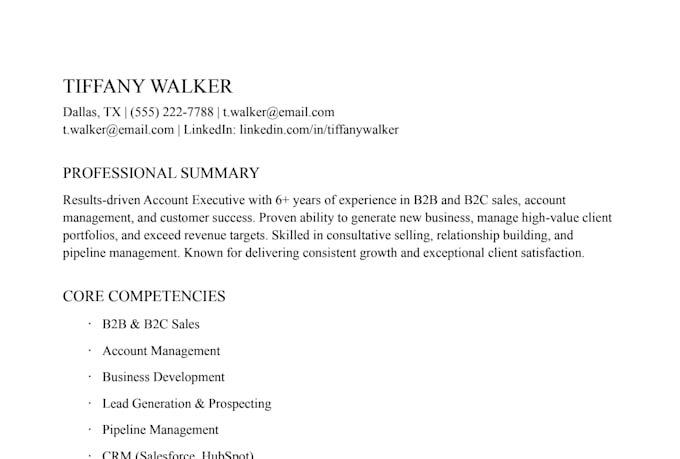 Write a professional ats optimized resume that gets interviews by Kris ...