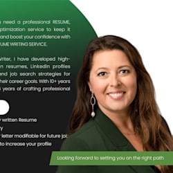 Provide a top notch resume writing service, resume design, and cover ...