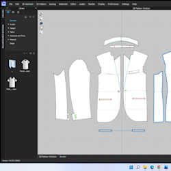 Make garment apparel , dress, clothing sewing pattern and grading by ...