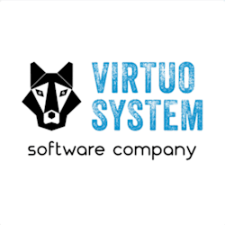 Write any script in html, css, javascript ,bootstrap, by Virtousystem ...