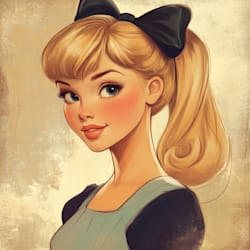 Draw you as a disney princess by Irenebischof | Fiverr