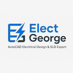 Design autocad electrical sld load calculation wiring layout by ...
