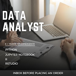 Get you a perfect data analysis using python by Pw_analytics | Fiverr