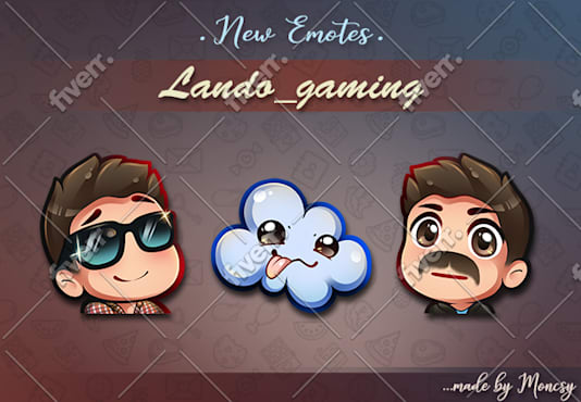Create Twitch Emotes Badges For You By Moncsy
