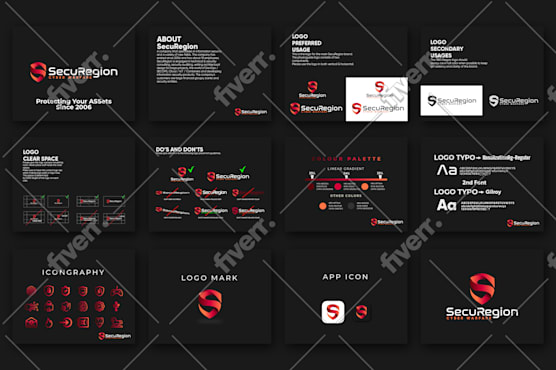 Create a modern or minimalist logo and complete brand identity ...