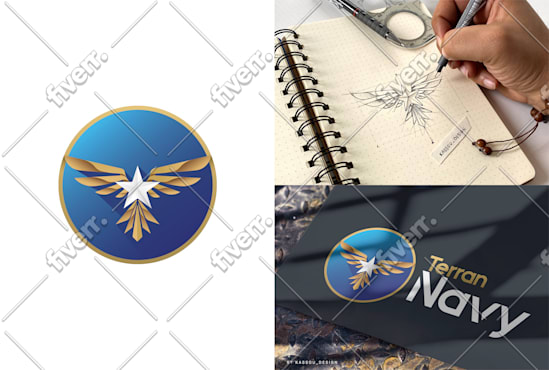 Design a unique modern logo with free revisions by Kassou_design