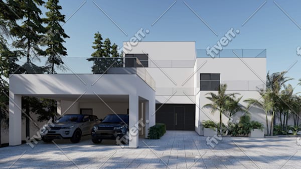 Render photorealistic interior or exterior of your 3d model by Ricz3d