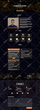 Design photoshop web template or psd website or web ui by Faysal_ridoy