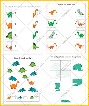 Design customized printable worksheets for children with special needs ...