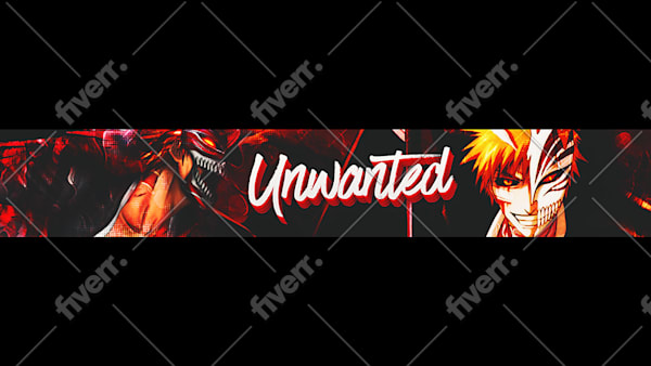 Design a cool youtube banner and logo by Spiniyo