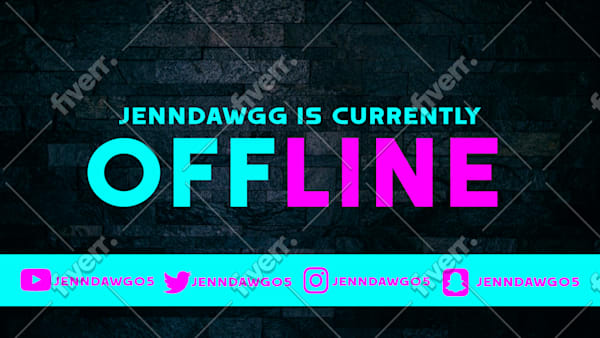 Design your animated overlay, screens, full live stream package by Jishan20